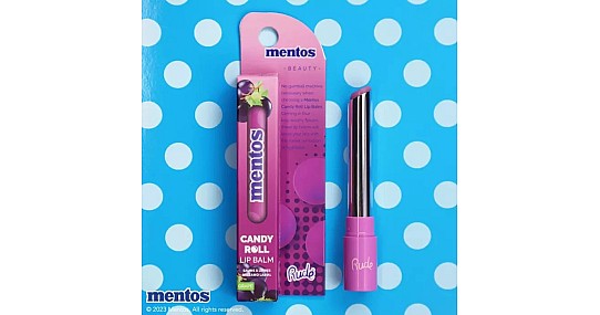 Balzam i Labelo za Usne Mentos Candy Roll Grape | Rude Cosmetics ...
